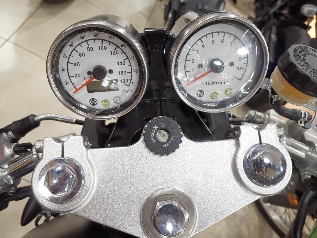 New CMC XY400 ABS Injection Muka0 ( XY Cafe Racer Retro Classic Triumph Imperiale ), Motorbikes ...