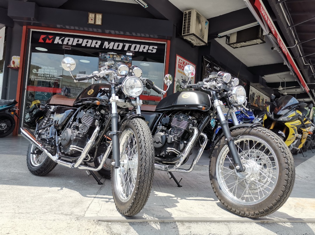 New CMC XY400 ABS Fi ( XY Cafe Racer Retro Classic Triumph Imperiale ...