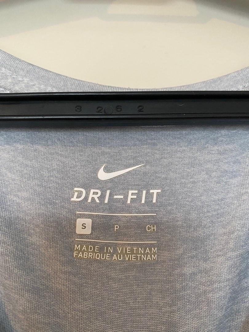 Nike Dri-Fit light gray, Women's Fashion, Activewear on Carousell