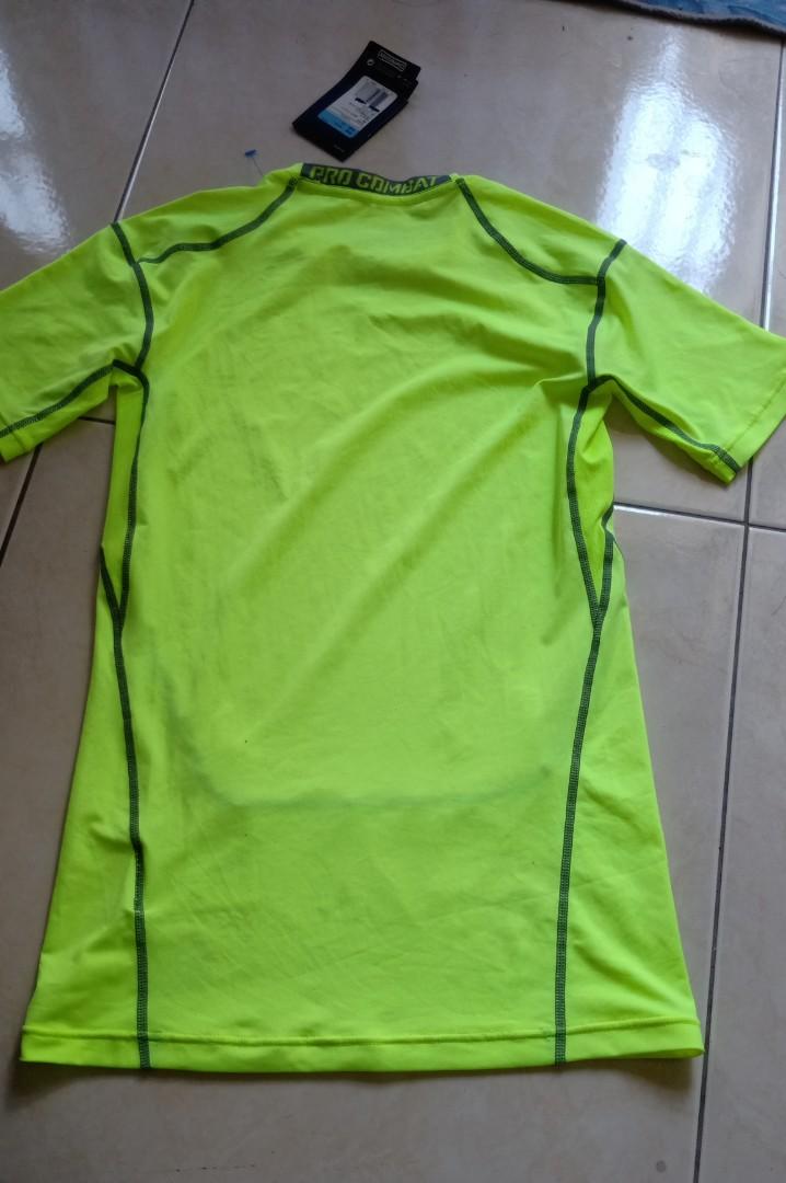 nike pro combat compressor shirt, Men's Fashion, Activewear on Carousell