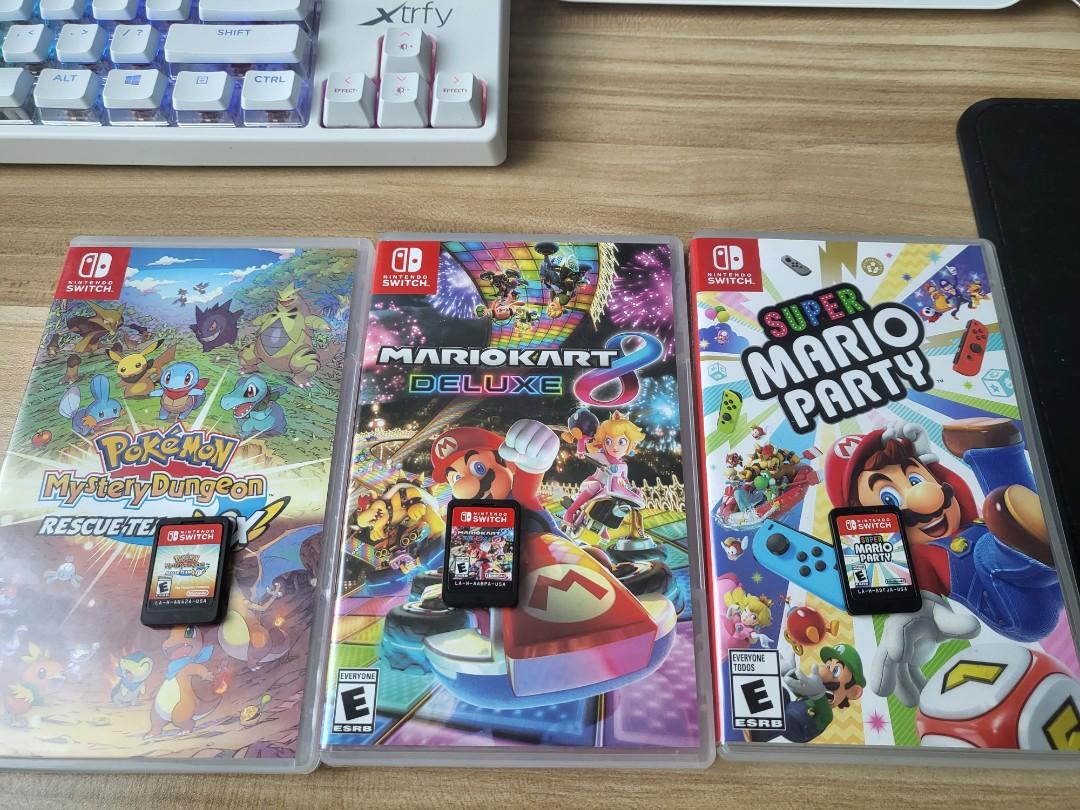 Nintendo Switch v2 Bundle (With 5 Games, Case, Carrying Case, etc ...