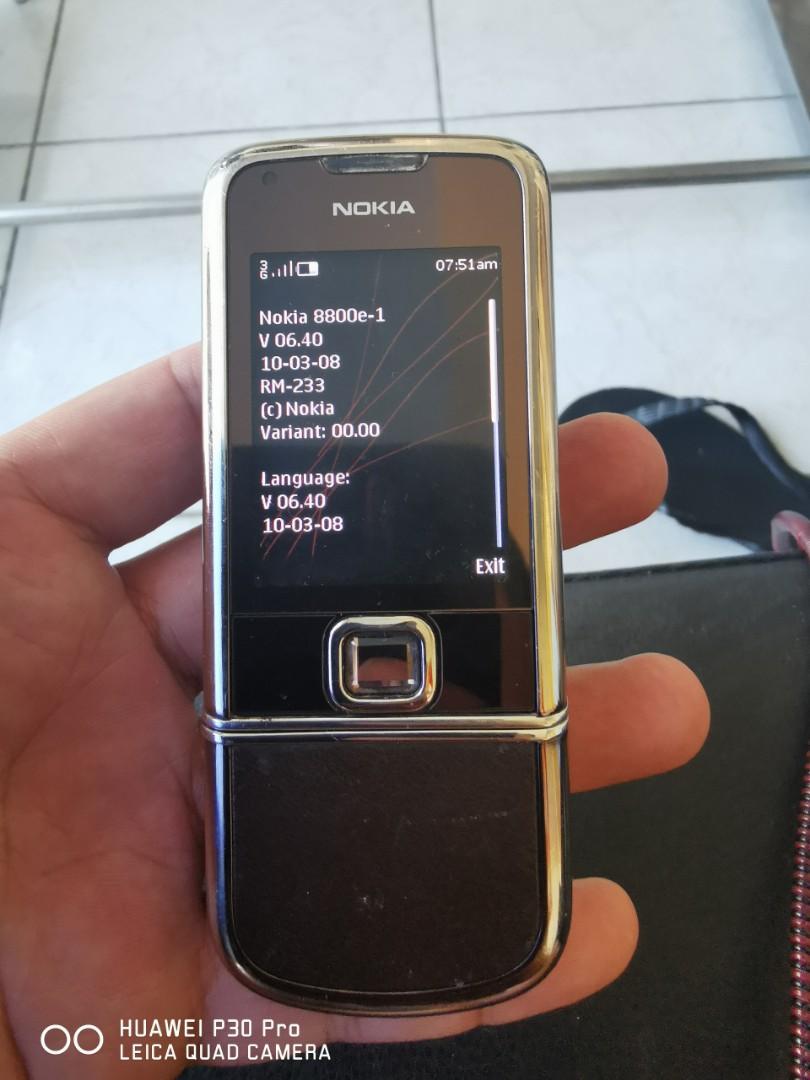 nokia 8800 sapphire arte, Mobile Phones & Gadgets, Mobile Phones, Early ...