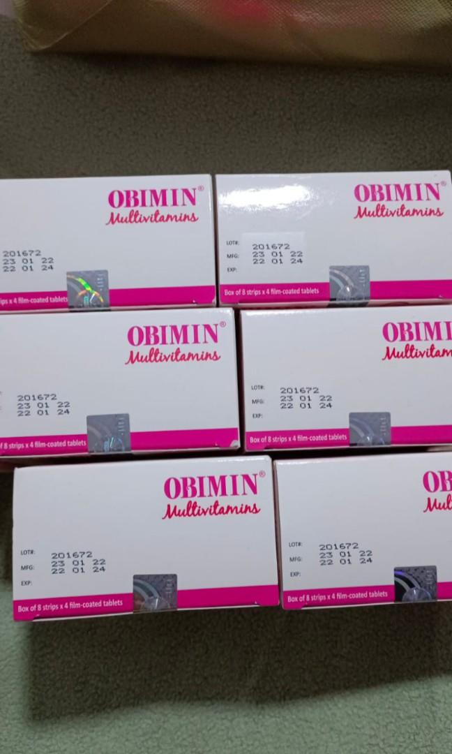Obimin multivitamin, Health & Nutrition, Health Supplements, Vitamins ...