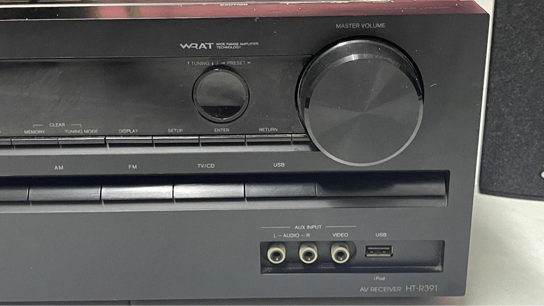 ONKYO AV RECEIVER HT-R391, Audio, Soundbars, Speakers & Amplifiers on ...