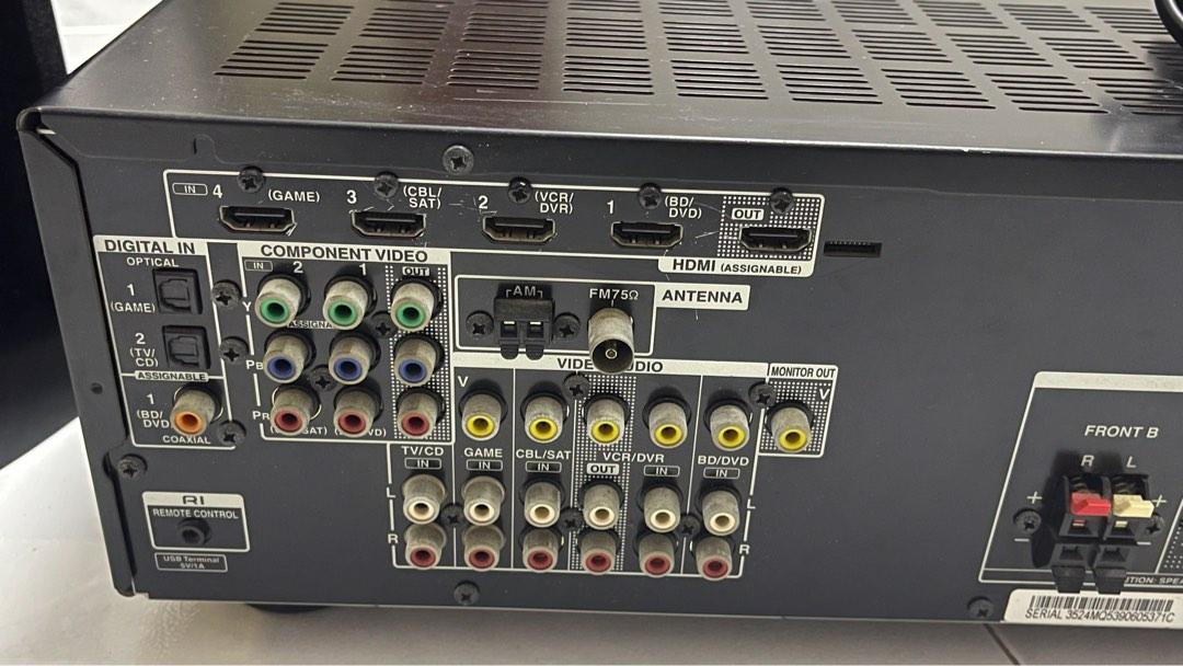 ONKYO AV RECEIVER HT-R391, Audio, Soundbars, Speakers & Amplifiers on ...