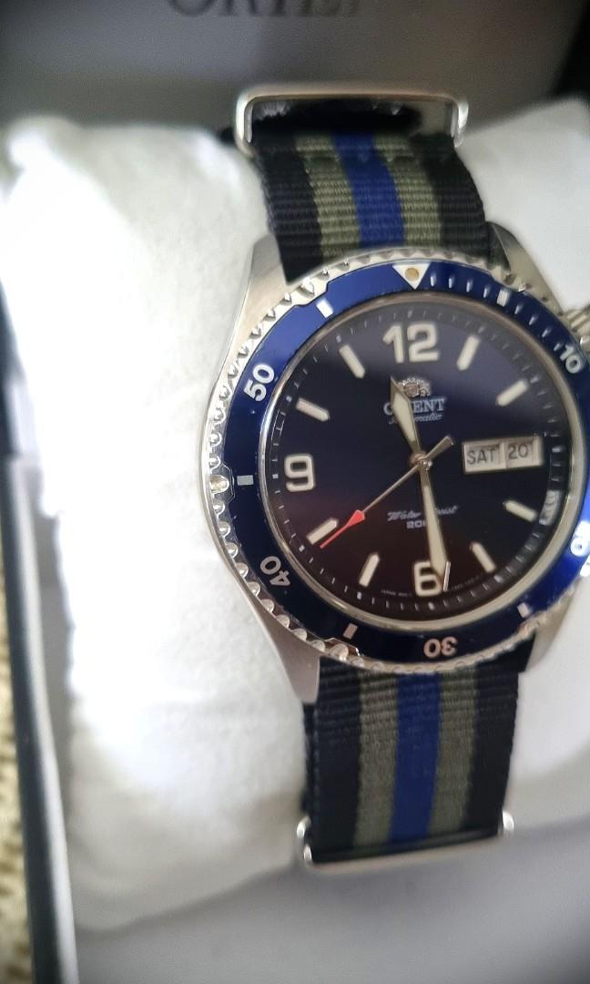 Orient Mako Blue Gen 1 (Discontinued), Men's Fashion, Watches ...