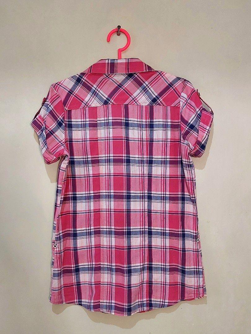 Original Paddock's Red Checkered Polo for Women, Women's Fashion, Tops ...