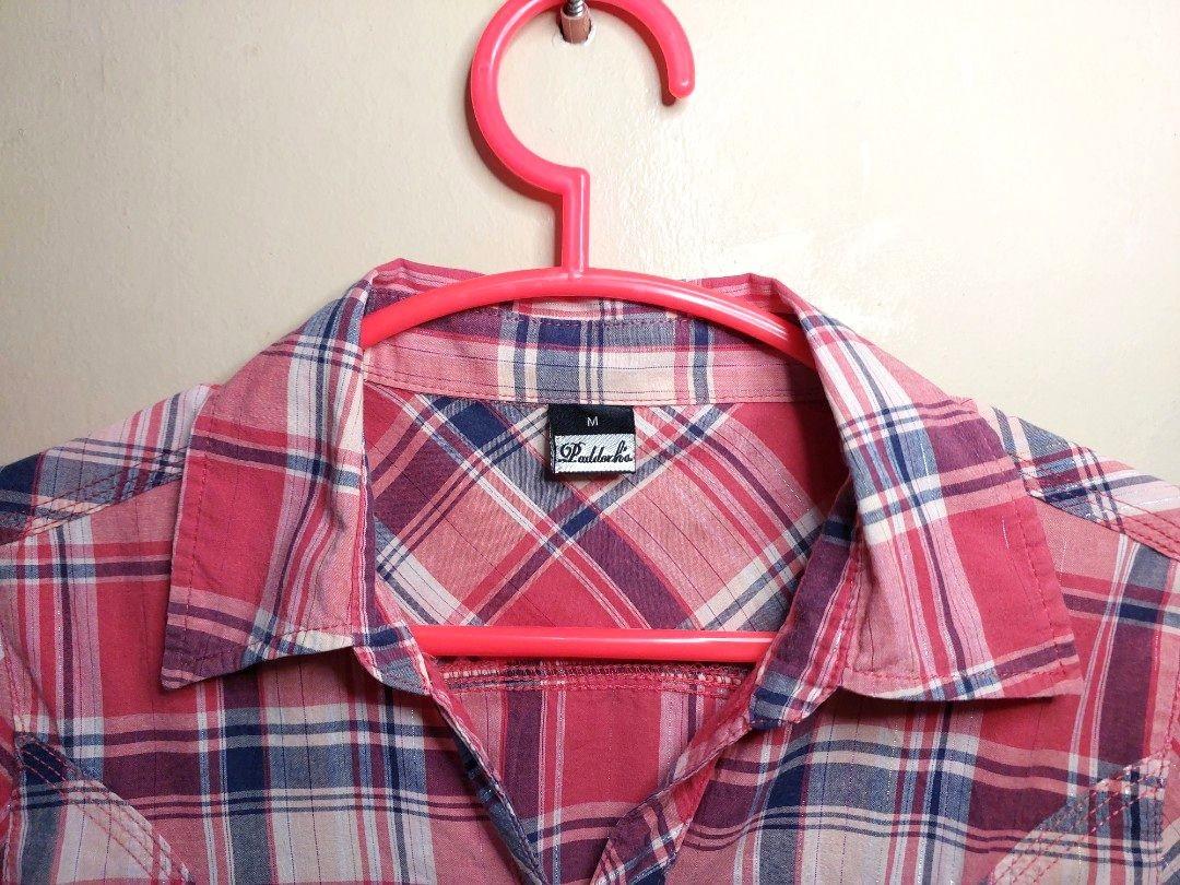 Original Paddock's Red Checkered Polo for Women, Women's Fashion, Tops ...