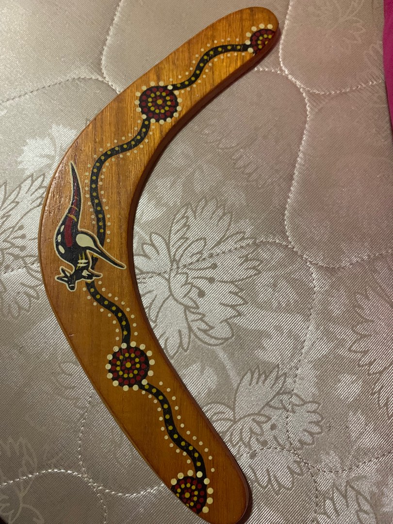 Original real boomerang.(Can be for decor or playing), Furniture & Home ...