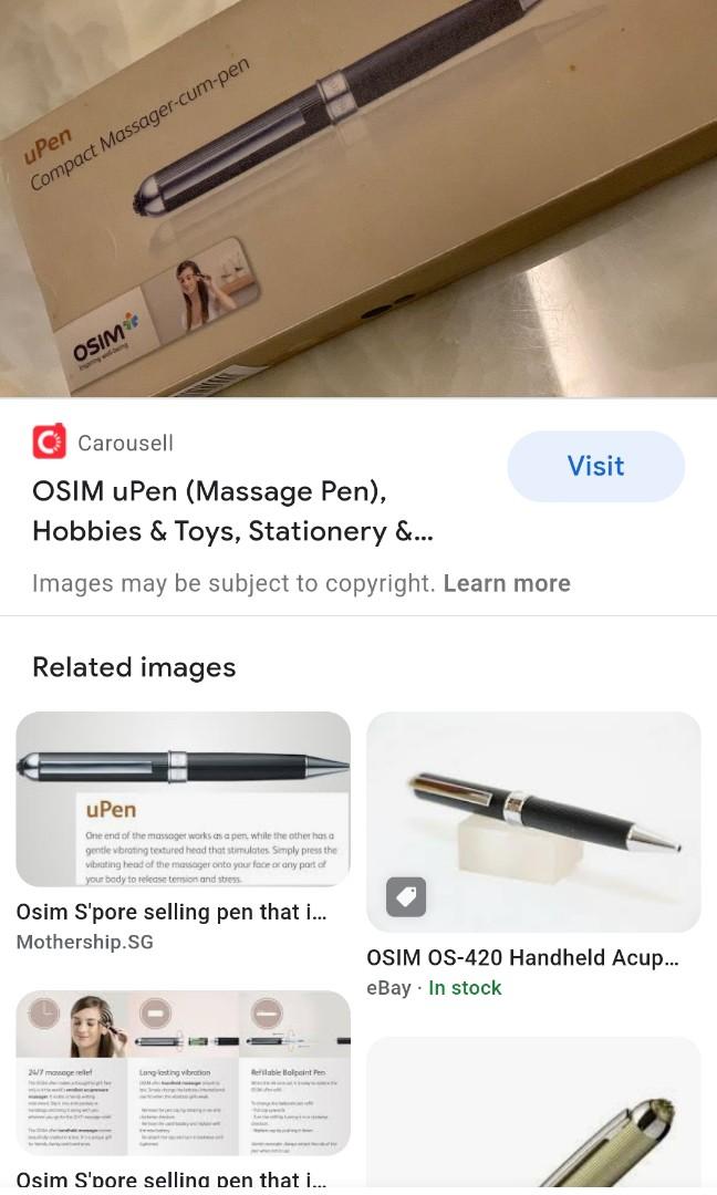OSIM uHip & OSIM uHug, Health & Nutrition, Massage Devices on Carousell