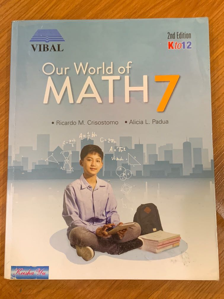Our World of Math 7 by Ricardo M. Crisostomo and Alicia L. Padua ...