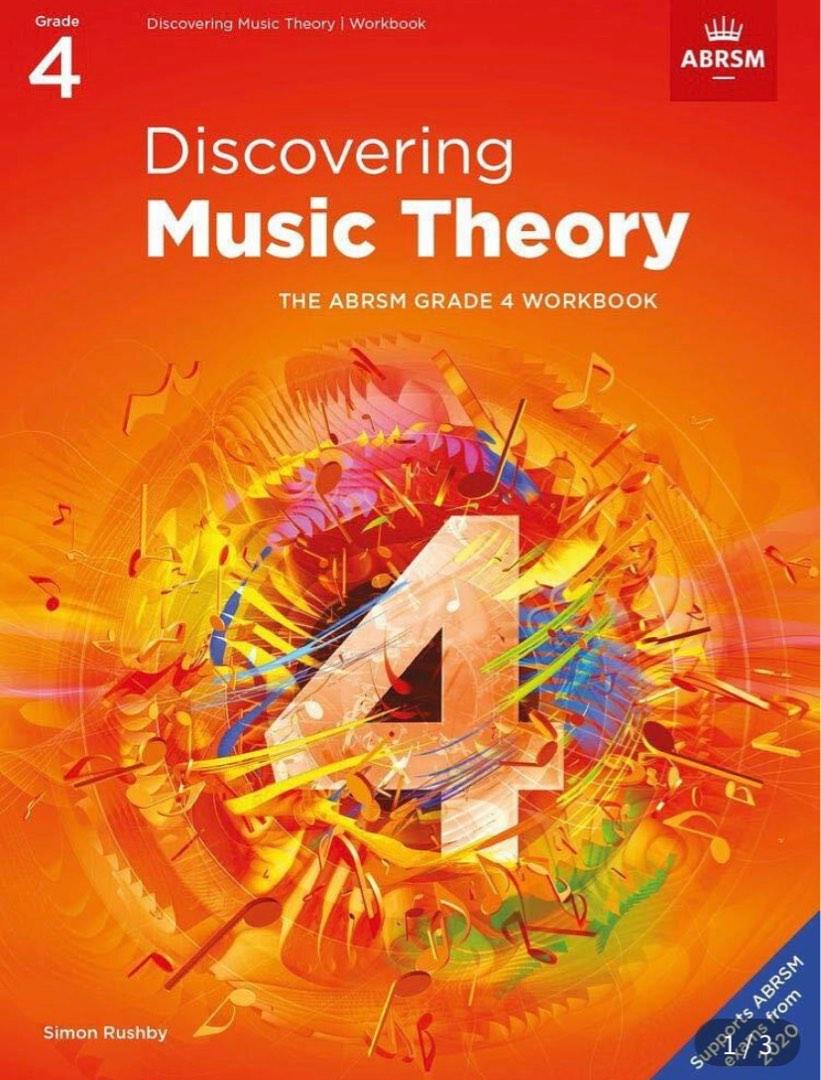(PACKAGE) DISCOVERING MUSIC THEORY, THE ABRSM GRADE 1 - GRADE 5 ...