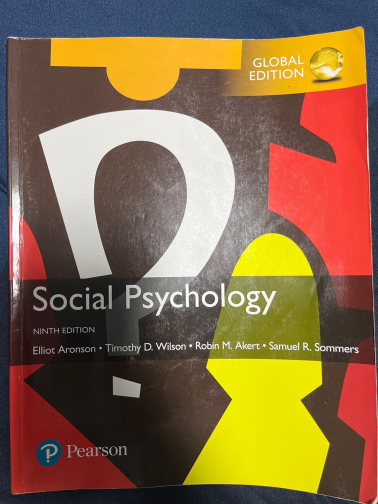 Pearson: Social Psychology - 9th edition, Hobbies & Toys, Books ...