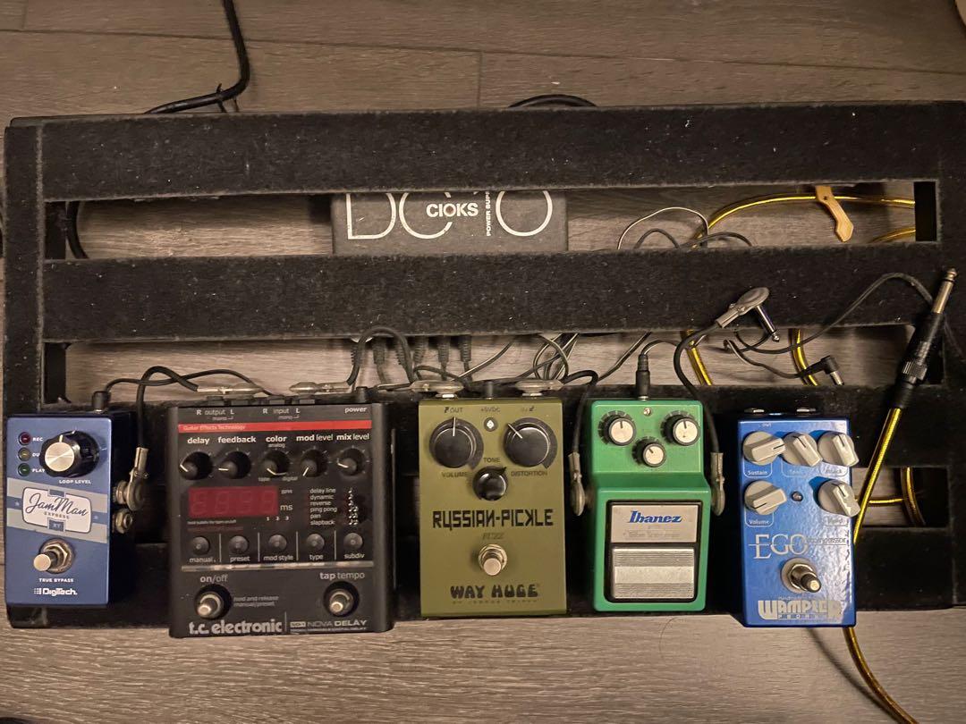 Pedalboard (PT-2) + CIOKS DC-10 + Mono Bag, Hobbies & Toys, Music ...