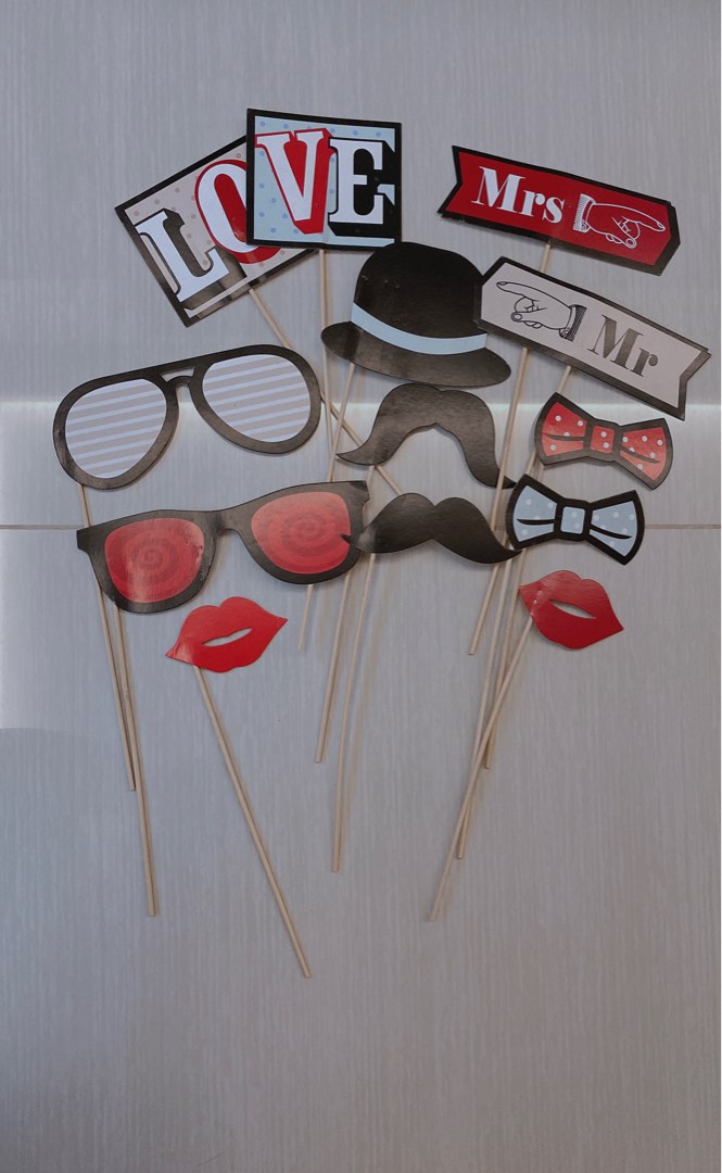 Photobooth Props, Hobbies & Toys, Stationery & Craft, Occasions & Party ...