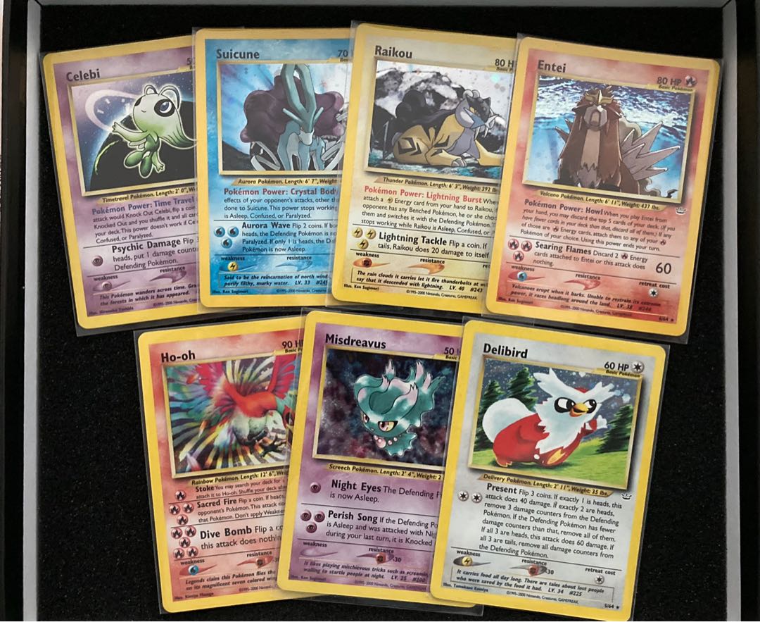 Pokemon Cards Neo Revelations Complete Holo Set, Hobbies & Toys, Toys ...