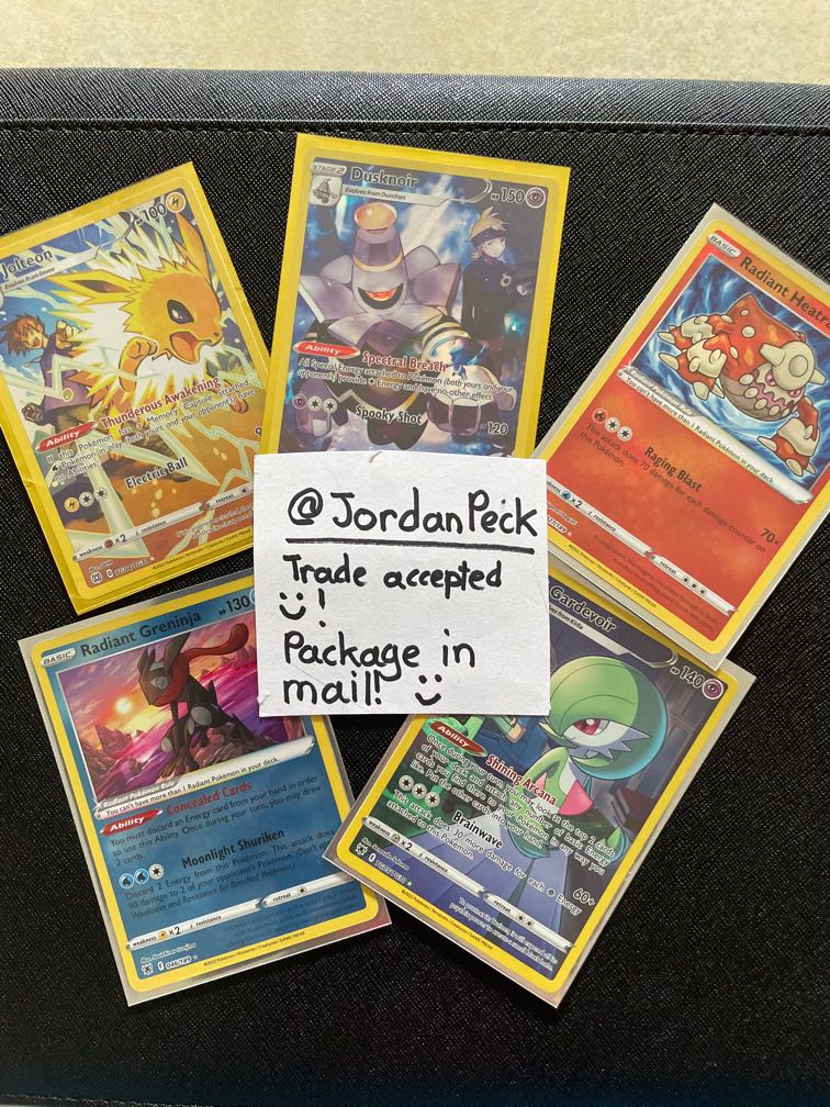 Pokemon cards Trainer Gallery, Radiant Pokemon, Hobbies & Toys, Toys ...
