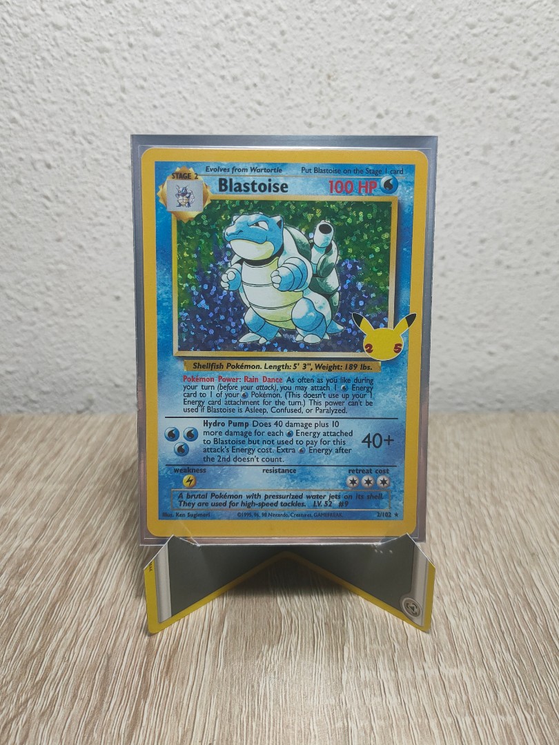 25th anniversary blastoise