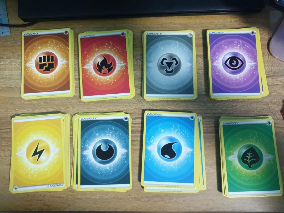 Pokemon TCG Energy Cards, Hobbies & Toys, Toys & Games on Carousell