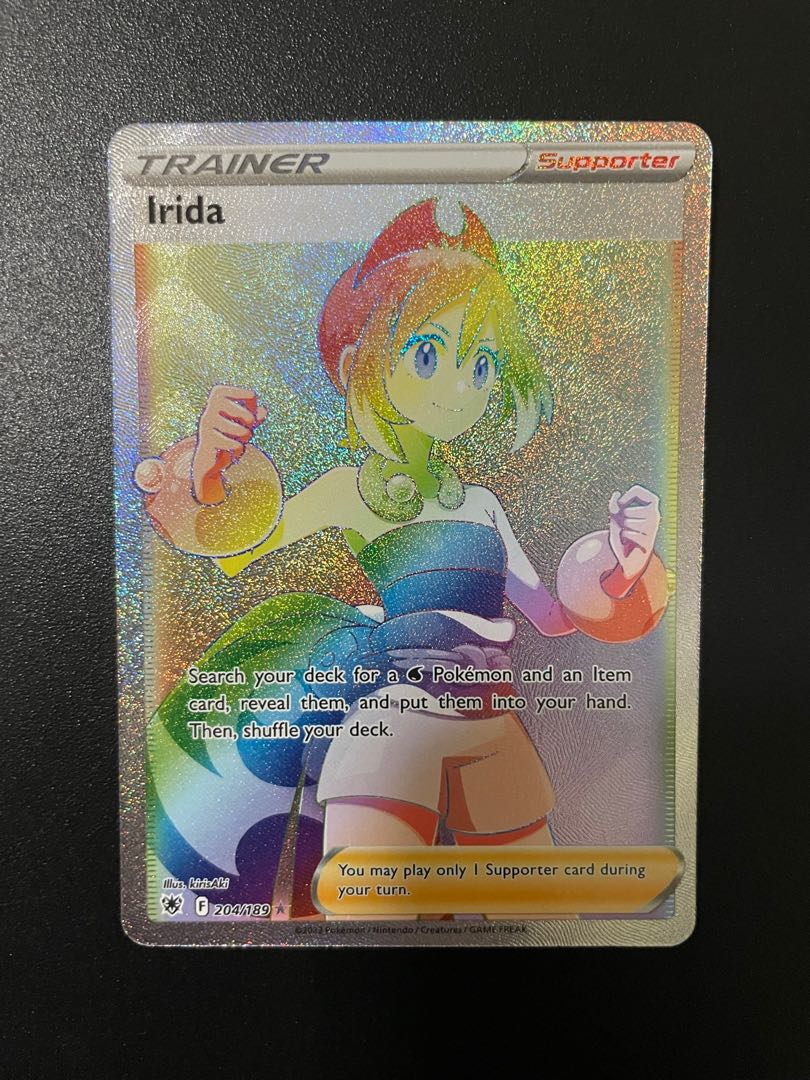 Pokemon TCG Irida - 204/189 - Hyper Rare Sword & Shield: Astral ...
