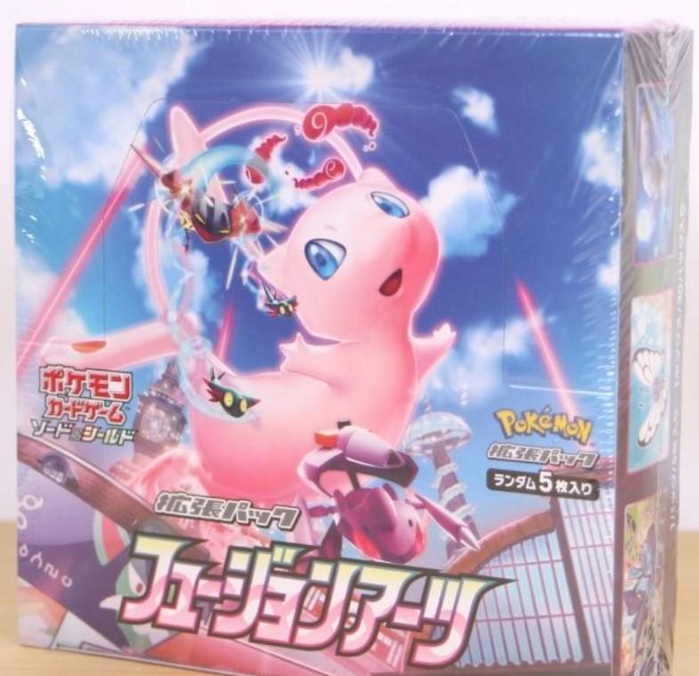 Pokemon TCG Japanese Fusion Arts Booster Box, Hobbies & Toys, Toys ...