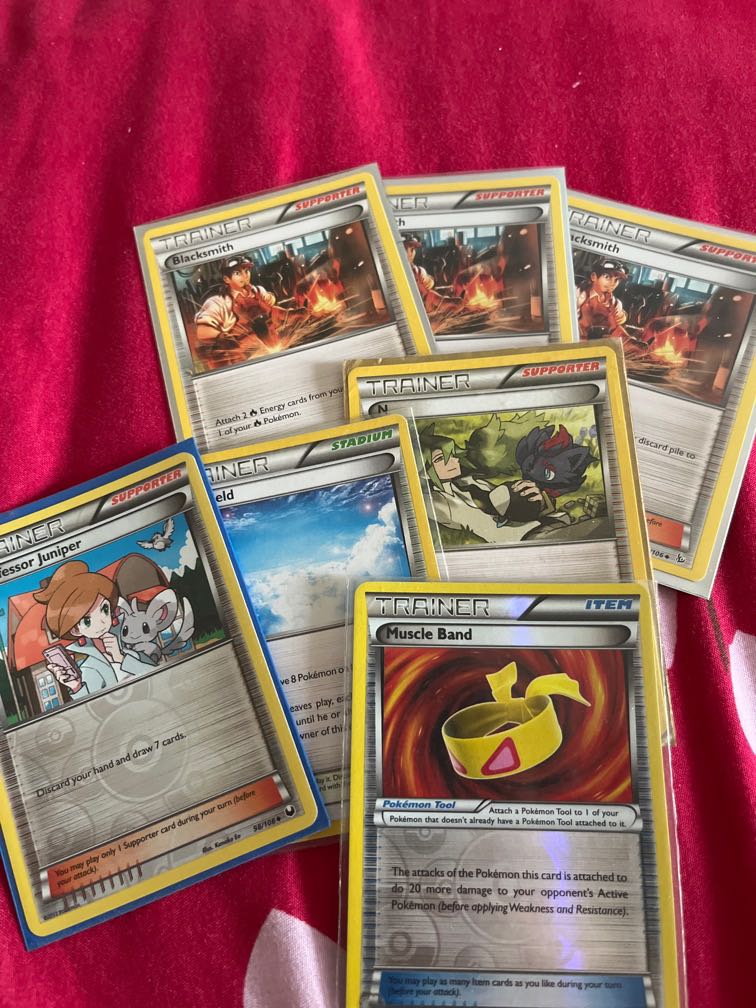 Pokemon Trainer Cards from XY B&W Era, Hobbies & Toys, Toys & Games on ...