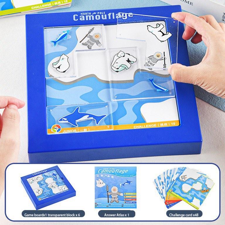 Polar Bear Intelligence Maze Clearance Toy Logical Thinking Puzzle ...