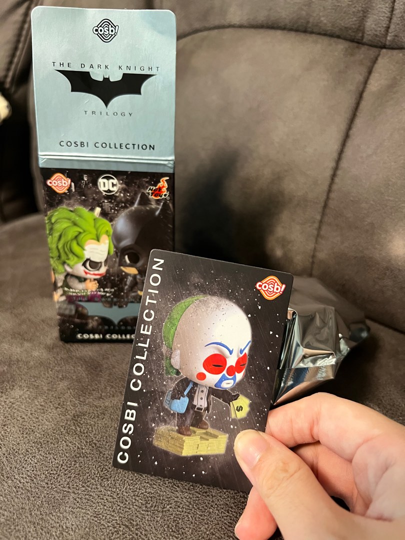 POPMART THE JOKER (Bank Robber Version) COSBI Collection, Hobbies ...