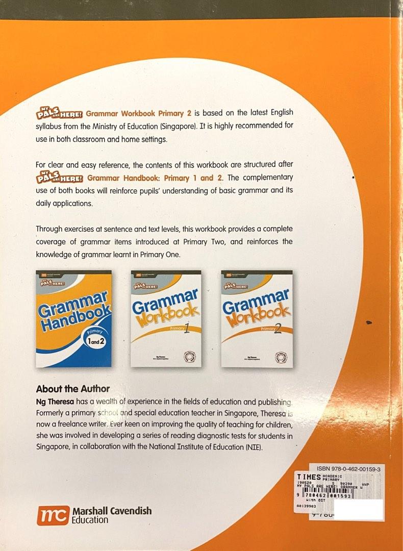 Primary 2 English Grammar Workbook - My Pals Are Here (Marshall ...