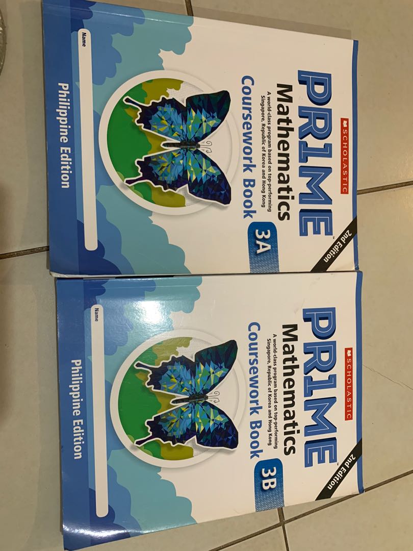 Prime Mathematics Grade 3, A & B, Hobbies & Toys, Books & Magazines ...