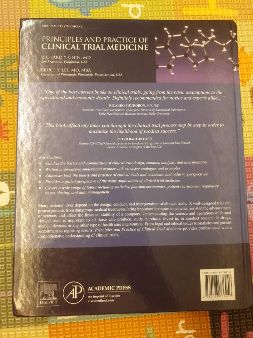 Principle & Practice of Clinical Trial Medicine, Hobbies & Toys, Books ...