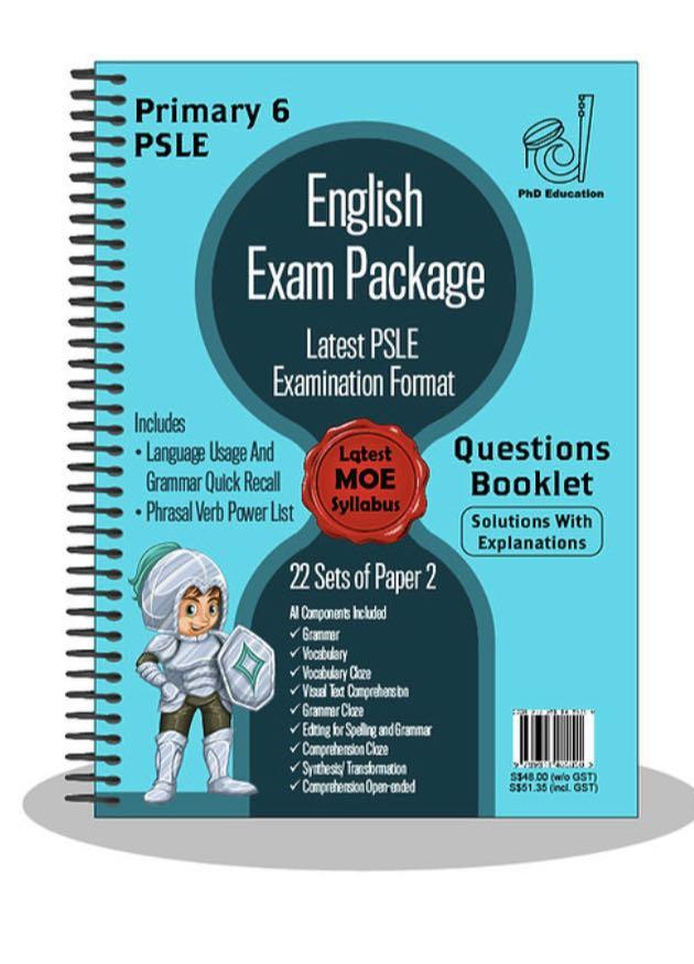 Psle English Exam package, Hobbies & Toys, Books & Magazines ...