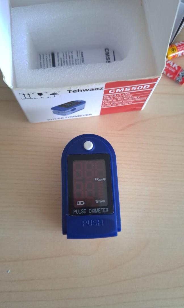 Pulse Oximeter, Health & Nutrition, Health Monitors & Weighing Scales ...