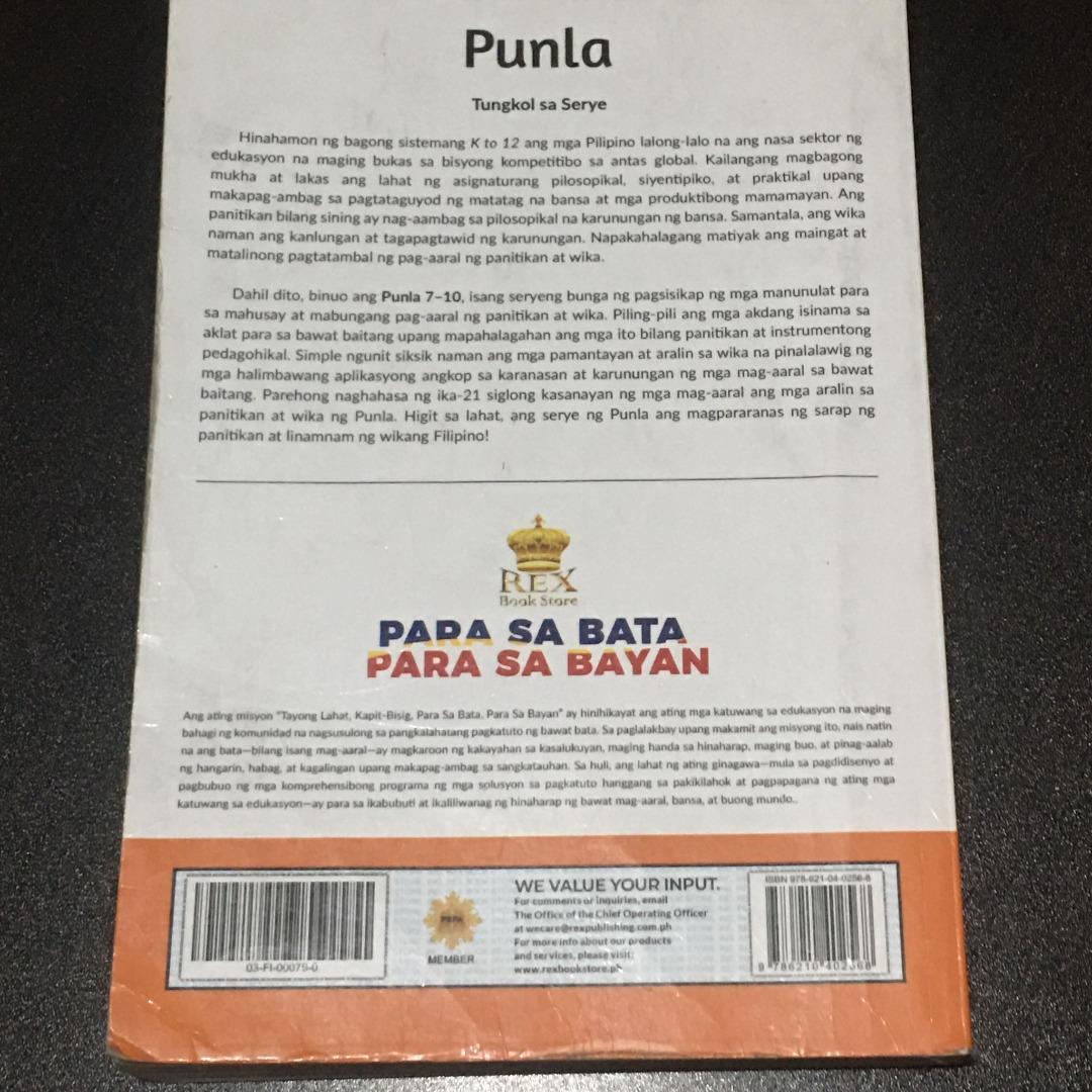 Punla Grade 7, Hobbies & Toys, Books & Magazines, Textbooks on Carousell