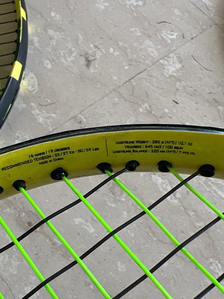 Pure aero team tennis racket, Sports Equipment, Sports & Games, Racket ...