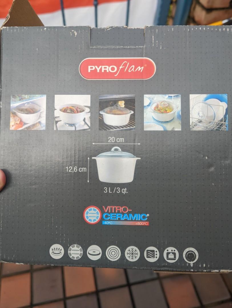 Pyroflex Ceramic Pot, Furniture & Home Living, Kitchenware & Tableware ...