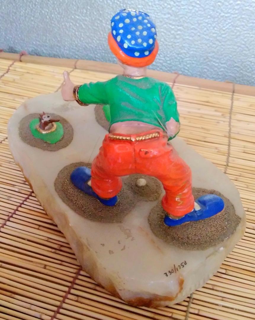 RARE 1992 Vintage Ron Lee Clown Plays Golf for Serious Clown Collector ...