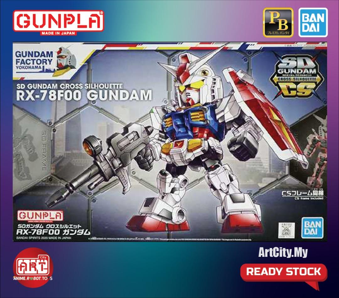 (READY STOCK) P-Bandai - SD Gundam - SD RX-78F00 - RX78F00 Gundam - Gundam Factory Yokohama Ver ...