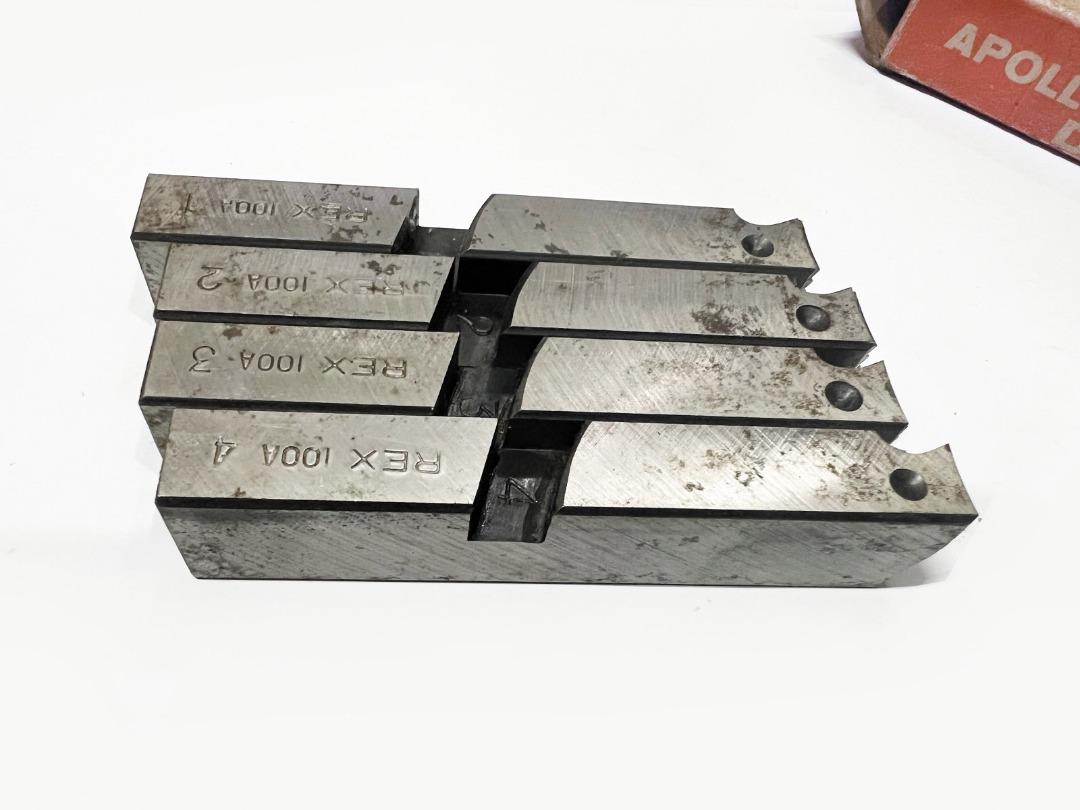 Rex Pipe Threader Die Rex Apollo 100ADX-ii Dies 65A-100A, Commercial & Industrial, Construction ...
