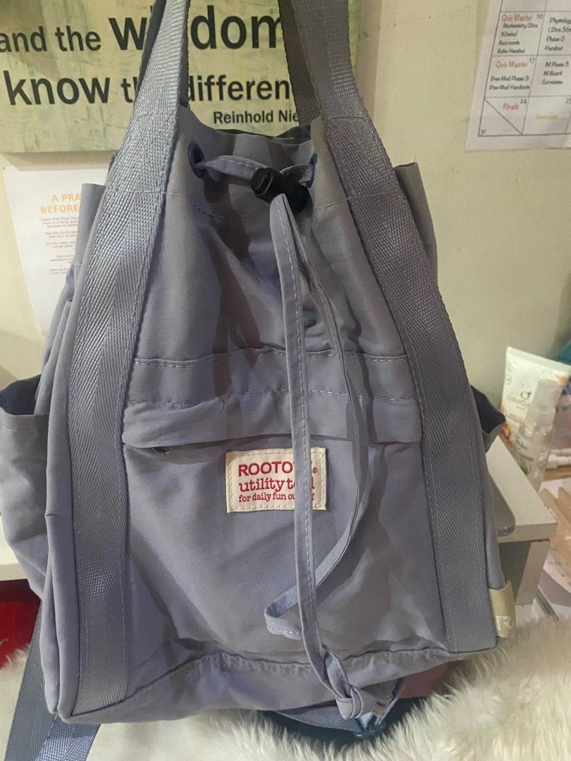 Rootote Utility Backpack, Women's Fashion, Bags & Wallets, Backpacks on Carousell