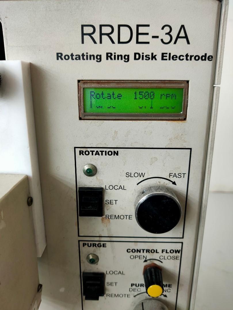 Rotating Ring Disk Electrode RRDE-3A for sale @ $750 each, Everything ...