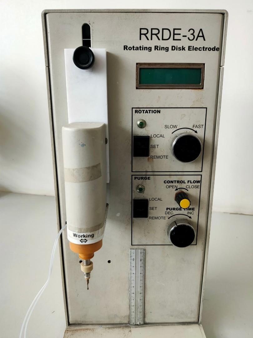 Rotating Ring Disk Electrode RRDE-3A for sale @ $750 each, Everything ...