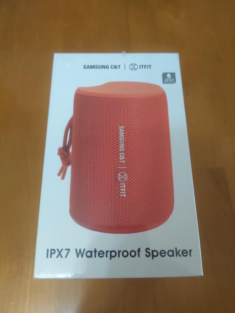 Samsung IPX 7 waterproof speaker 全新未開, 音響器材, Soundbar、揚聲器、藍牙喇叭、耳擴 ...