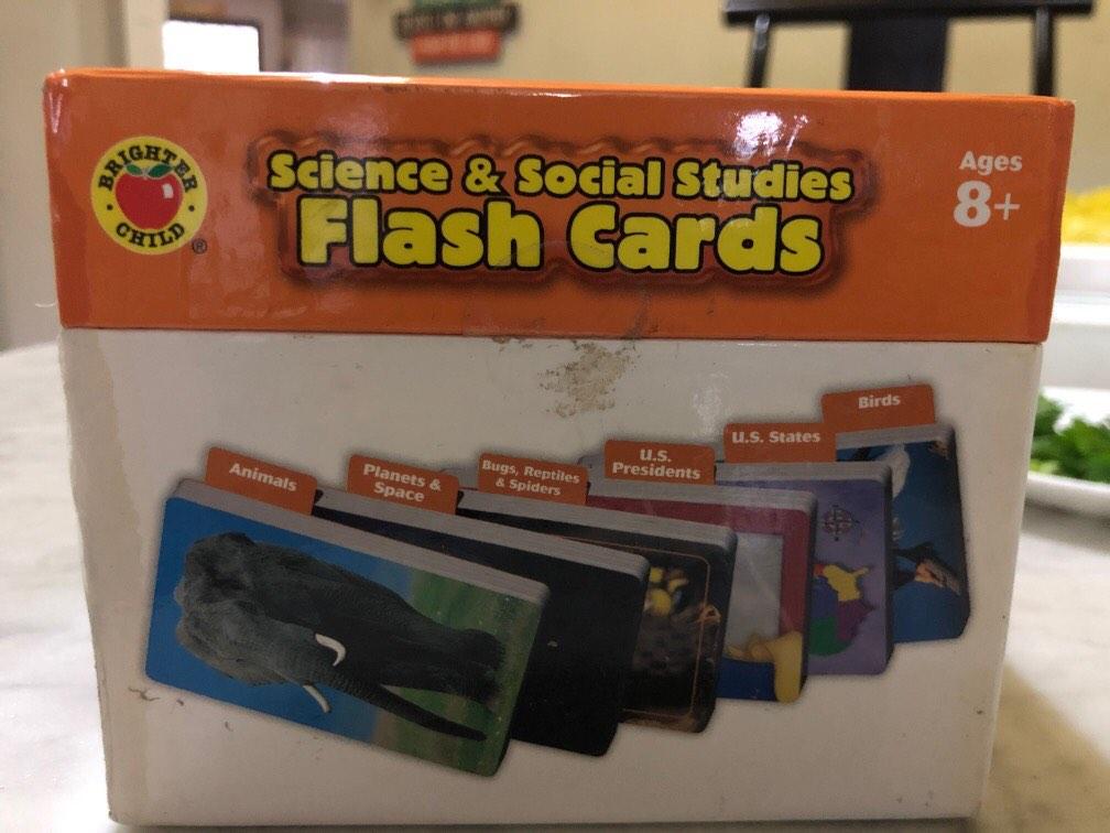 Science & Social Studies Flash Cards, Babies & Kids, Baby Nursery ...
