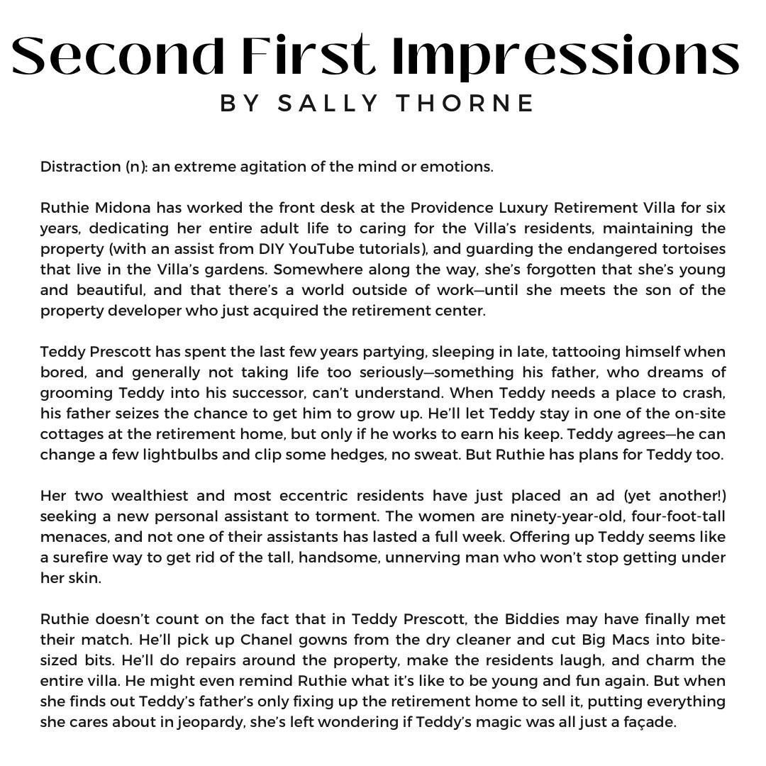 Second First Impressions by Sally Thorne, Hobbies & Toys, Books & Magazines, Fiction & Non ...