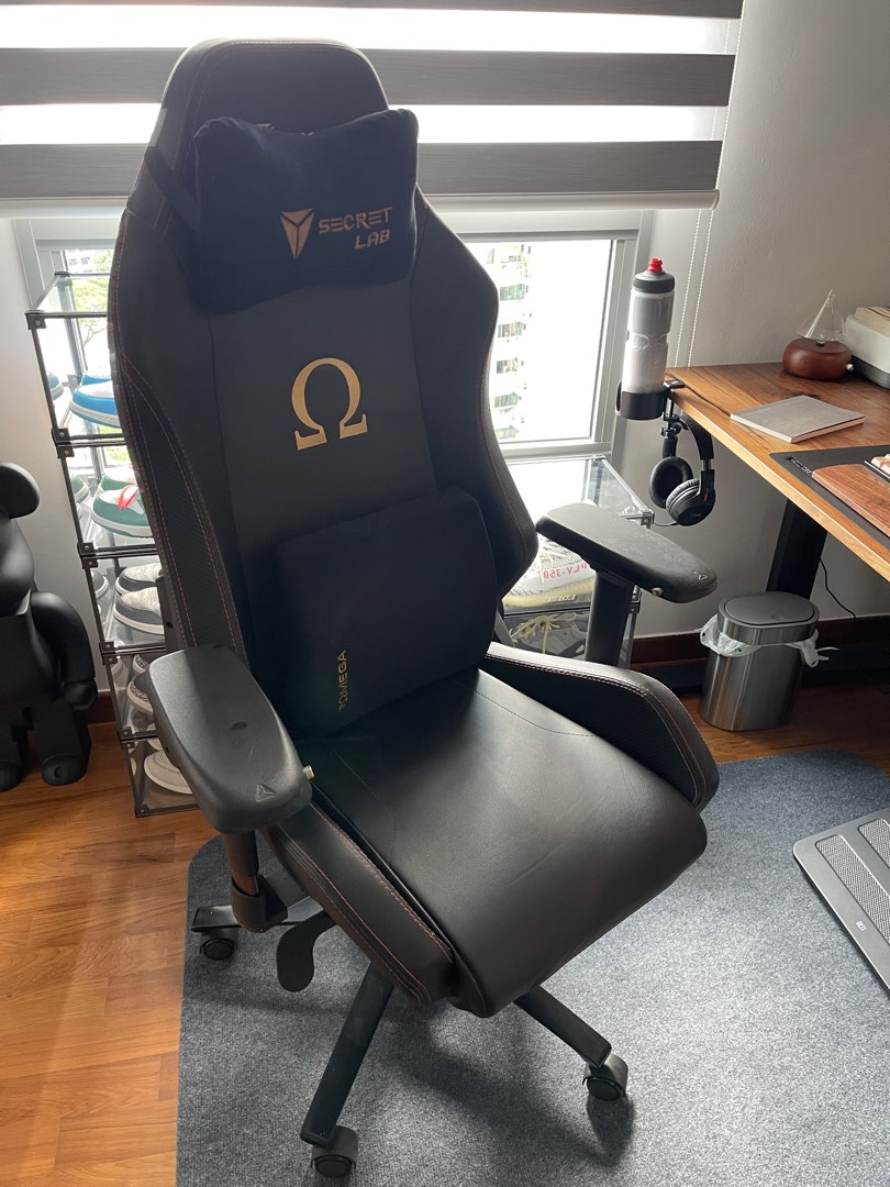 Secret lab Omega Gaming Chair, Furniture & Home Living, Furniture ...