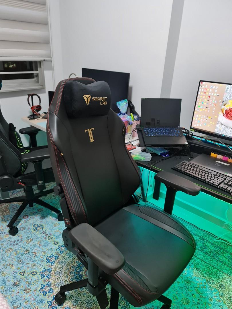 SECRET LAB TITAN EVO 2022, Furniture & Home Living, Furniture, Chairs ...