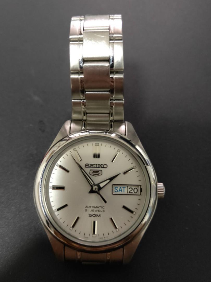 Seiko 5 Automatic See-through Back Watch., Men's Fashion, Watches ...