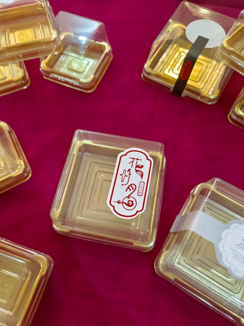 (Set of 100) Seal Sticker for Mooncake & Pastries Box, Furniture & Home ...