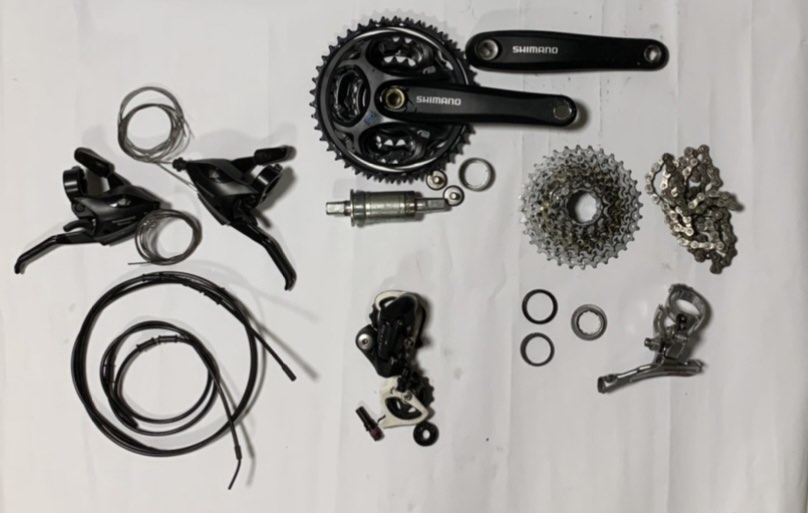 Shimano Alivio Groupset, Sports Equipment, Bicycles & Parts, Parts ...